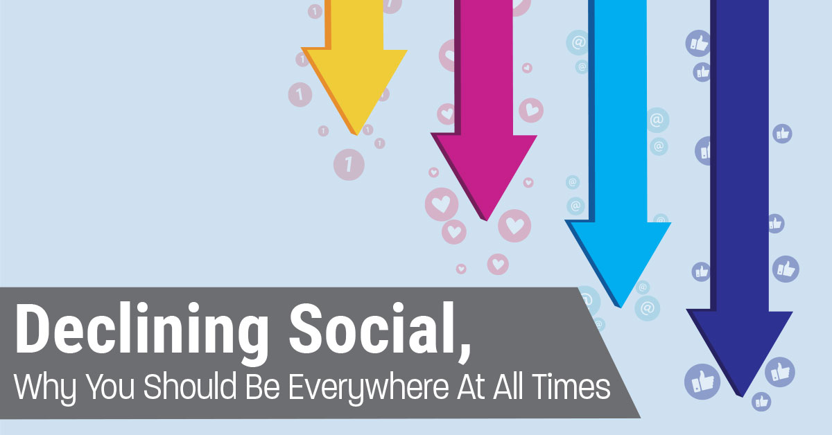 Declining Social, Why You Should Be Everywhere At All Times